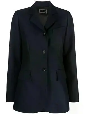 10 CORSO COMO Single-breasted Notched Blazer - Blue