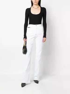 Philipp Plein High-waisted Flared Jeans