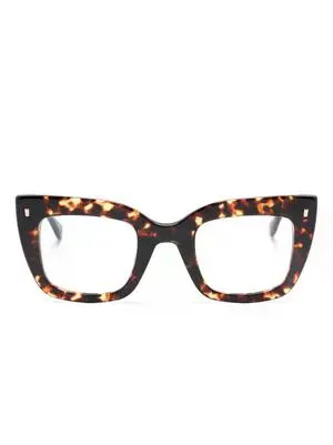 Dsquared2 Hype Tortoiseshell Butterfly-frame Glasses - Brown