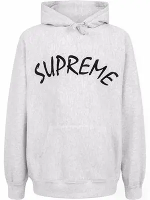 Supreme Ftp Arc Logo Hoodie - Grey