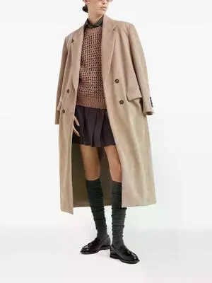 Brunello Cucinelli Monili-trim Virgin Wool Shirt