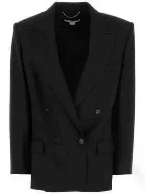 Stella McCartney Double-breasted Blazer - Black