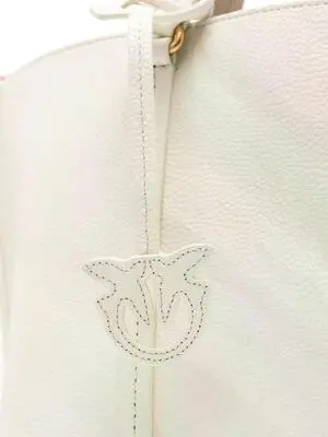 Pinko Logo-charm Tote Bag