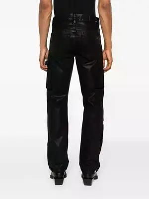 Amiri Mid-rise Straight-leg Trousers