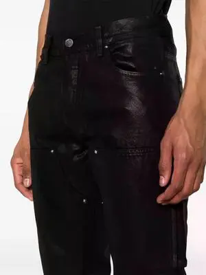 Amiri Mid-rise Straight-leg Trousers