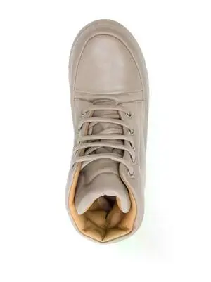 Marsèll 65mm Bombo Leather Boots - Neutrals