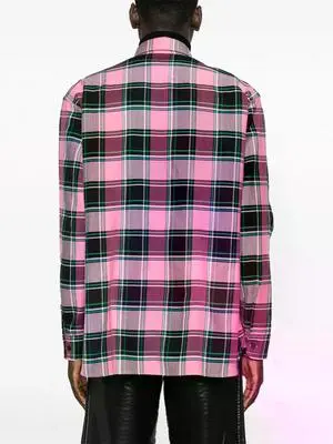 Givenchy Plaid-check Pattern Shirt