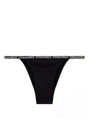 Dsquared2 Logo-print Briefs - Black