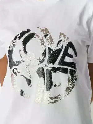 Alberta Ferretti Sequinned Print T-shirt
