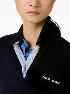 Miu Miu Cashmere Polo Shirt