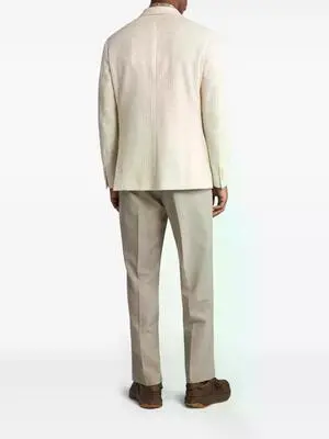 Etro Micro-patterned Blazer - Neutrals