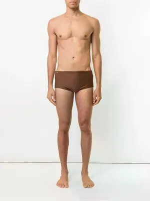 AMIR SLAMA Plain Swim Trunks
