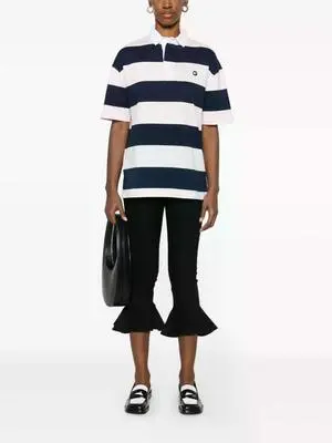 Coperni Striped Polo Shirt - Pink