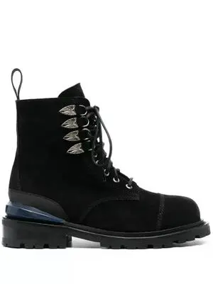 TOGA VIRILIS Suede Lace-up Boots