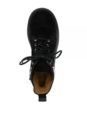 TOGA VIRILIS Suede Lace-up Boots