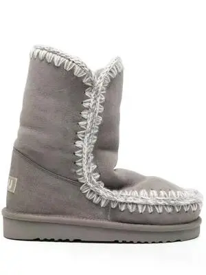 Mou Textured Boots For Women