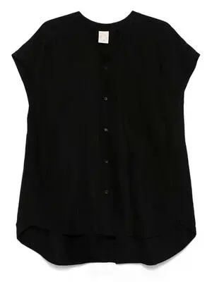 JAN JAN VAN ESSCHE V-neck Shirt - Black