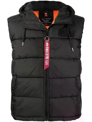 Alpha Industries Logo-patch Padded Gilet