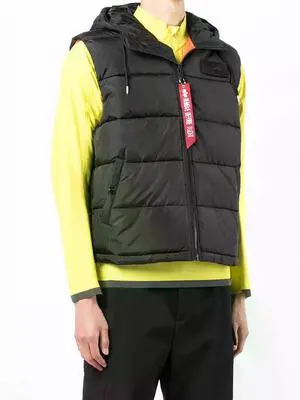 Alpha Industries Logo-patch Padded Gilet