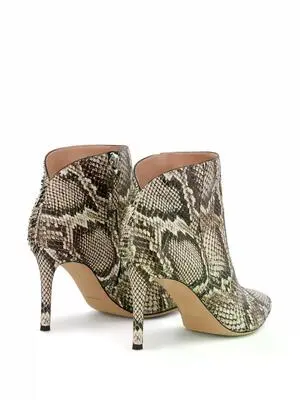 GIUSEPPE ZANOTTI Tysha Snakeskin-effect Ankle Boots