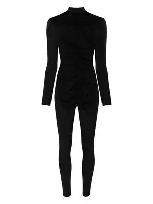 MAISON CLOSE Nuit Fauve Long-sleeved Jumpsuit - Black