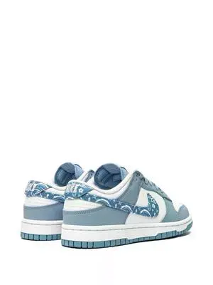 Nike Dunk Low Paisley Sneakers - Blue