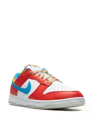 Nike X Lebron James Dunk Low Fruity Pebbles Sneakers - Red