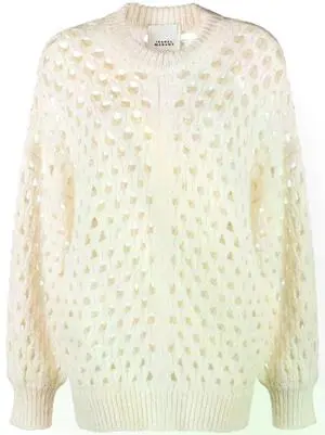 Isabel Marant Étoile Tane Crochet Wool-blend Jumper