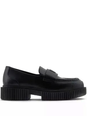 Armani Exchange Leather Loafers