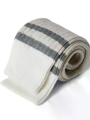 Brunello Cucinelli Stripe-detail Cotton Socks