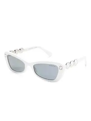SWAROVSKI Rectangle-frame Sunglasses