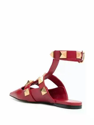 Valentino Garavani Roman Stud Pumps - Red