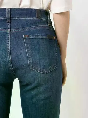 7 For All Mankind Mid-rise Cropped Jeans