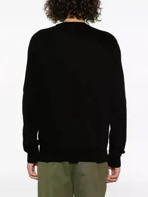 C.P. COMPANY Lens-detail Crew-neck Jumper