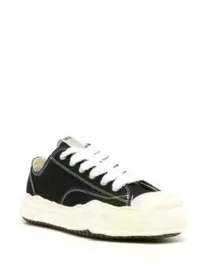 Mihara Yasuhiro Lace-up Low-top Sneakers - Black
