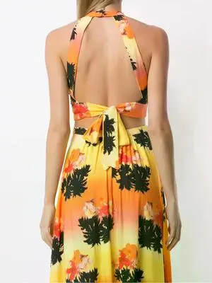 AMIR SLAMA Halter Neck Blouse