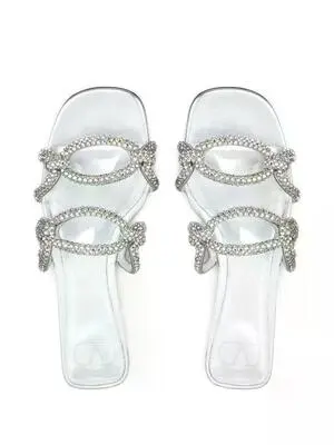 Valentino Garavani Chain 1967 Crystal-embellished Sandals