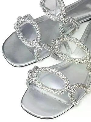 Valentino Garavani Chain 1967 Crystal-embellished Sandals