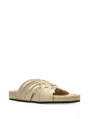 Stella McCartney Crossover-strap Slides