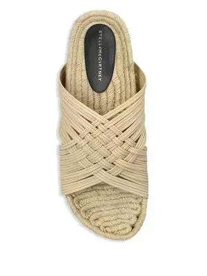 Stella McCartney Crossover-strap Slides