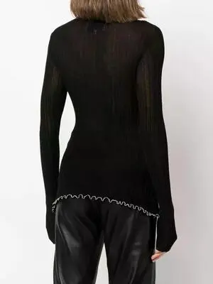 3.1 Phillip Lim Ribbed Knit Cut-out Top