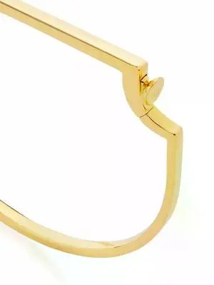 Monica Vinader Signature Skinny Bangle - Gold