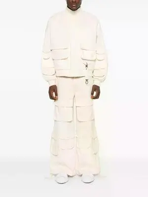 UNTITLED ARTWORKS Washed Cargo Bomber Jacket