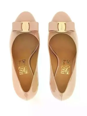 FERRAGAMO Vara Bow Mid-heel Pumps
