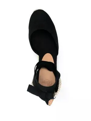 CastaÑer Carina Lace-up Wedge Espadrilles