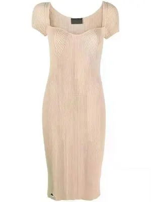 Philipp Plein Logo Day Dresses
