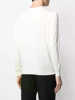DRUMOHR Crew-neck Cotton Jumper - Neutrals