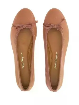 FERRAGAMO Bow-detail Ballet Flats