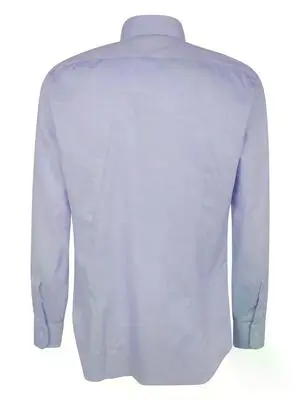 BARBA NAPOLI Cotton Shirt - Blue
