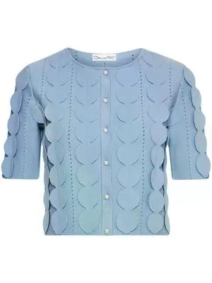 Oscar De La Renta Frill Cardigans For Women